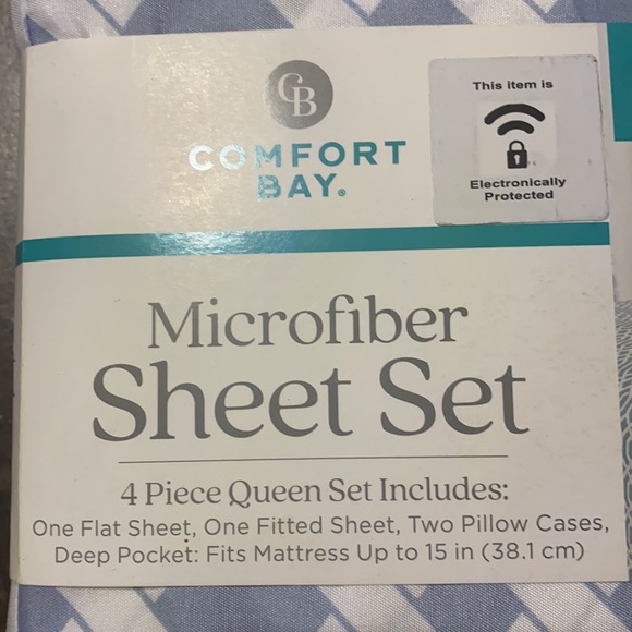 Comfort Bay | Bedding | Comfort Bay Queen Sheet Set 0 Polyester ...